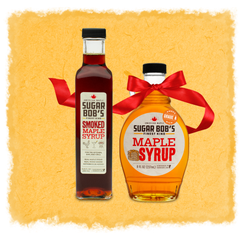 Syrup Combo Pack 1 - Smoked & Regular Maple Syrup – Sugar Bob's Finest Kind