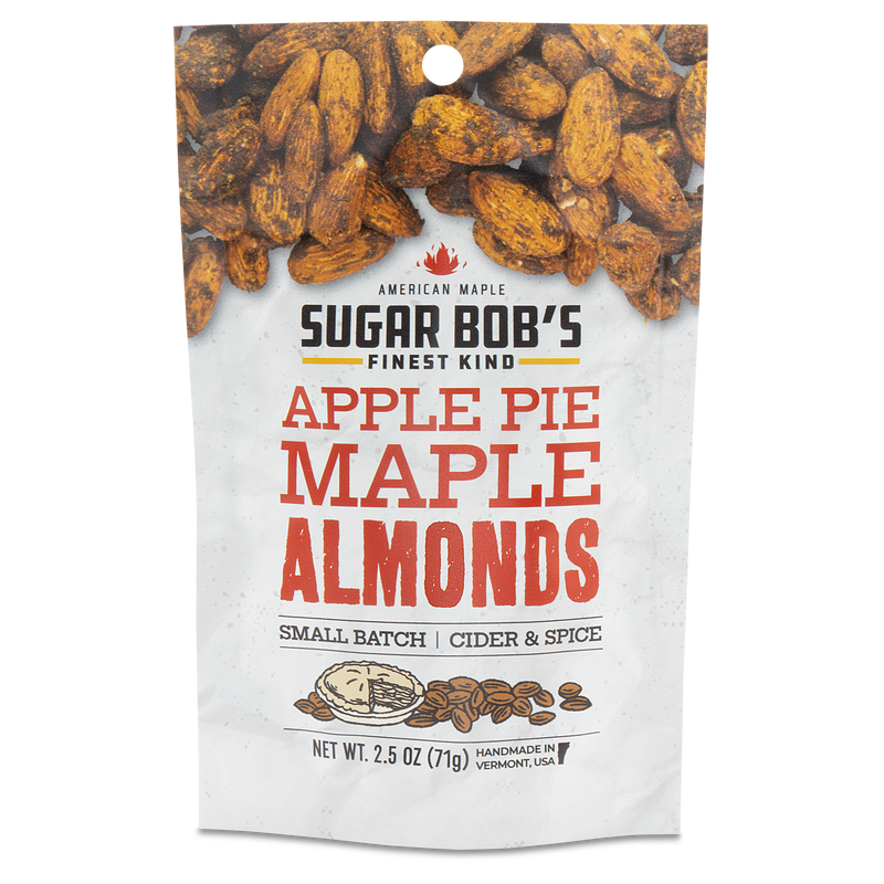 Vermont Apple Pie Almonds - All Natural Snack | Sugar Bobs – Sugar Bob ...